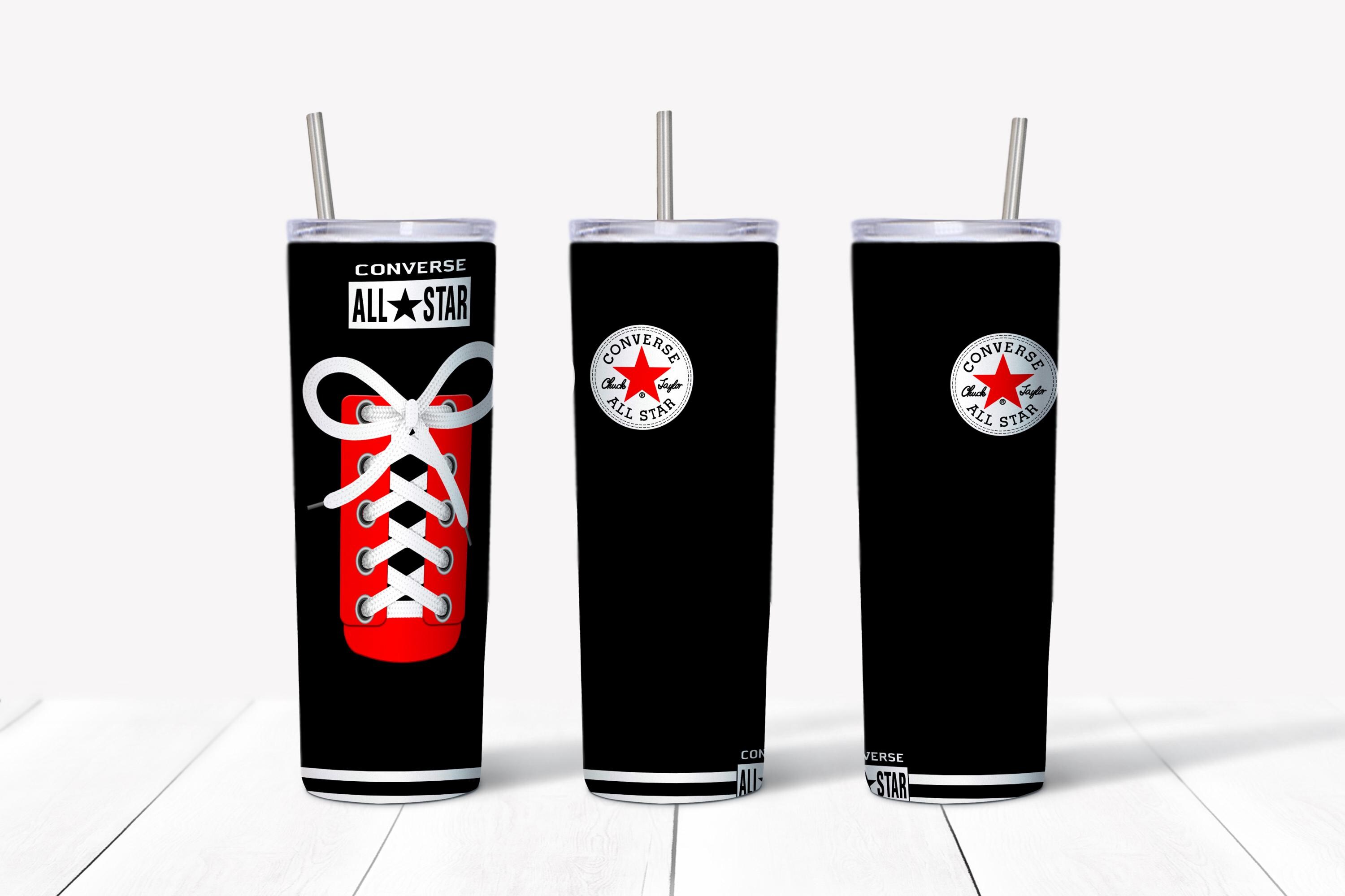 Converse Tumbler, 20oz, Sublimation Tumbler Printout, Personalized ...