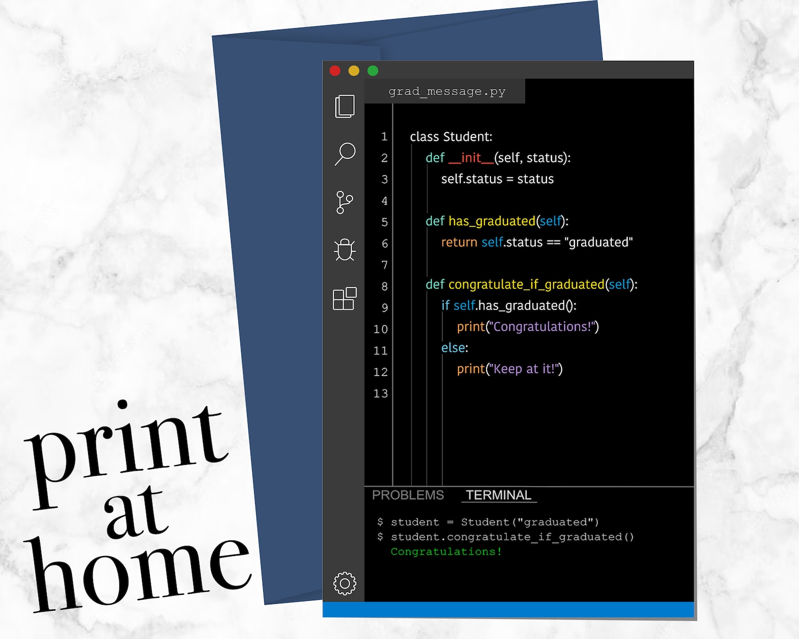 Computer Science Graduation Card | Printable Graduation Card - Etsy