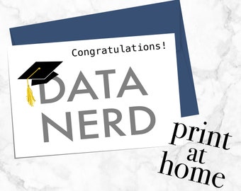 Computer Science Graduation Card | Vscode Inspired (printable) - Etsy