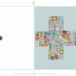 Printable Card for Medical Professionals Card for Nurses Card for ...