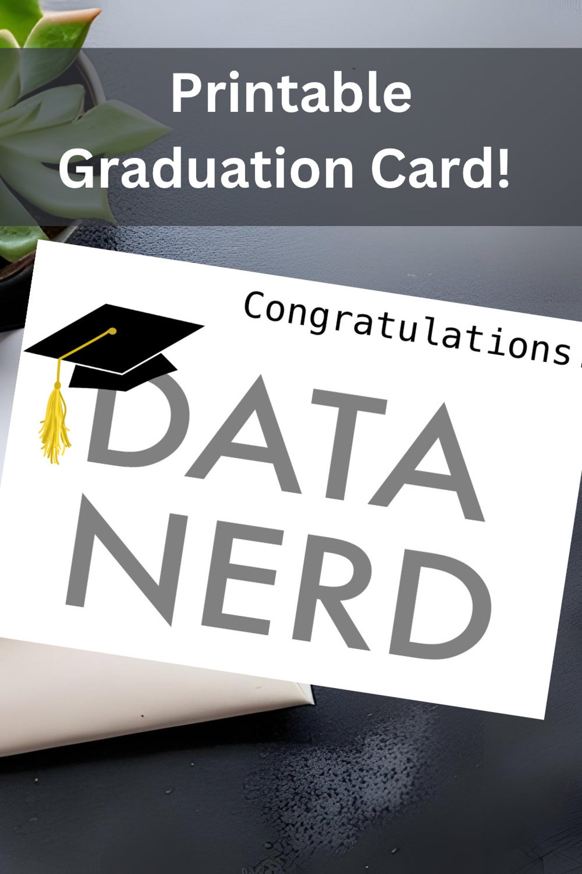 Data Science Graduation Card Graduation Card for Statisticians - Etsy