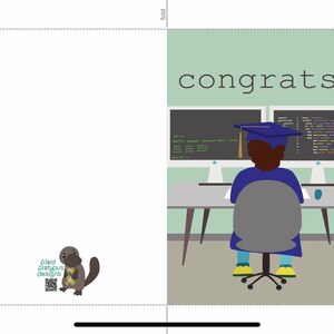 Computer Science Graduation Card Printable Graduation Card for ...