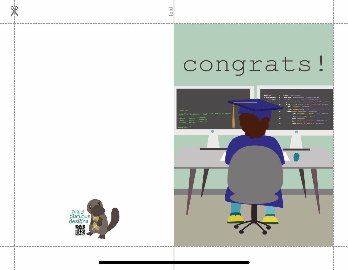 Computer Science Graduation Card Printable Graduation Card for ...