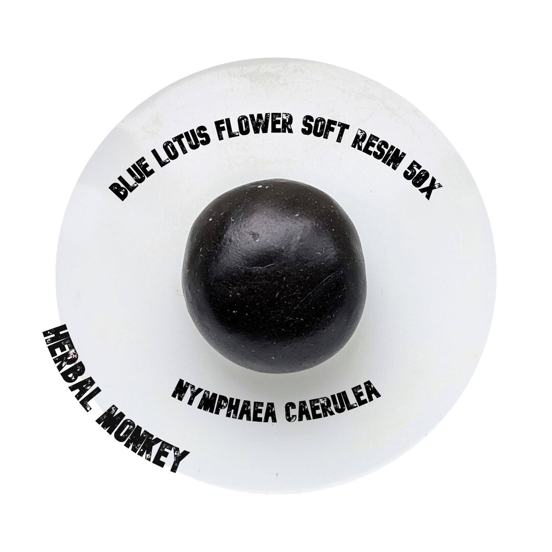 Blue Lotus Soft Resin 50X Extract | Nymphaea Caerulea - Etsy