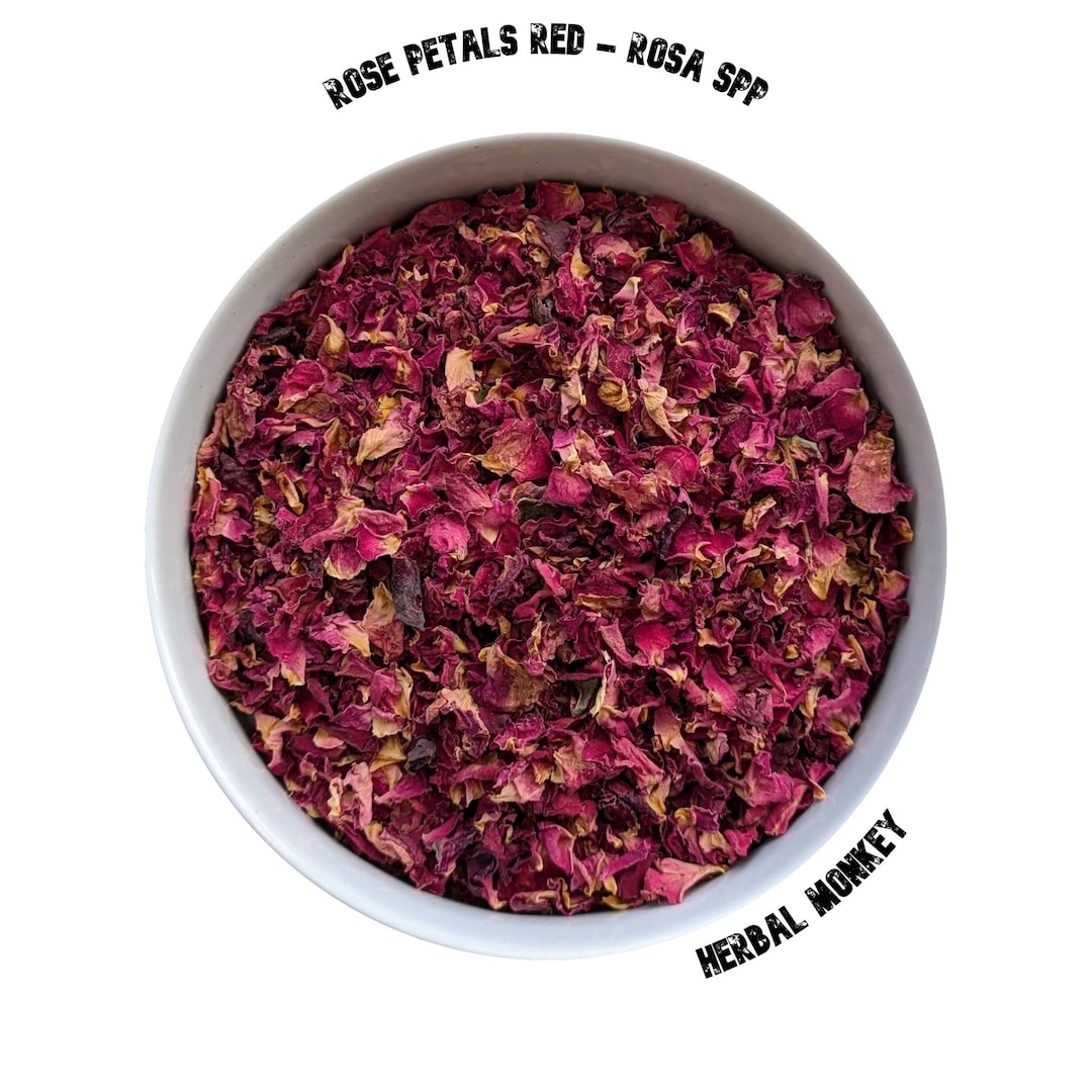 Rose Petals Red | Rosa Spp | Natural Rose Petals | Natural Rose Petals ...