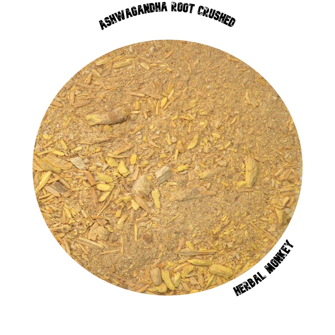 Ashwagandha Crushed Root | Withania Somnifera | Organic Crushed Roots ...