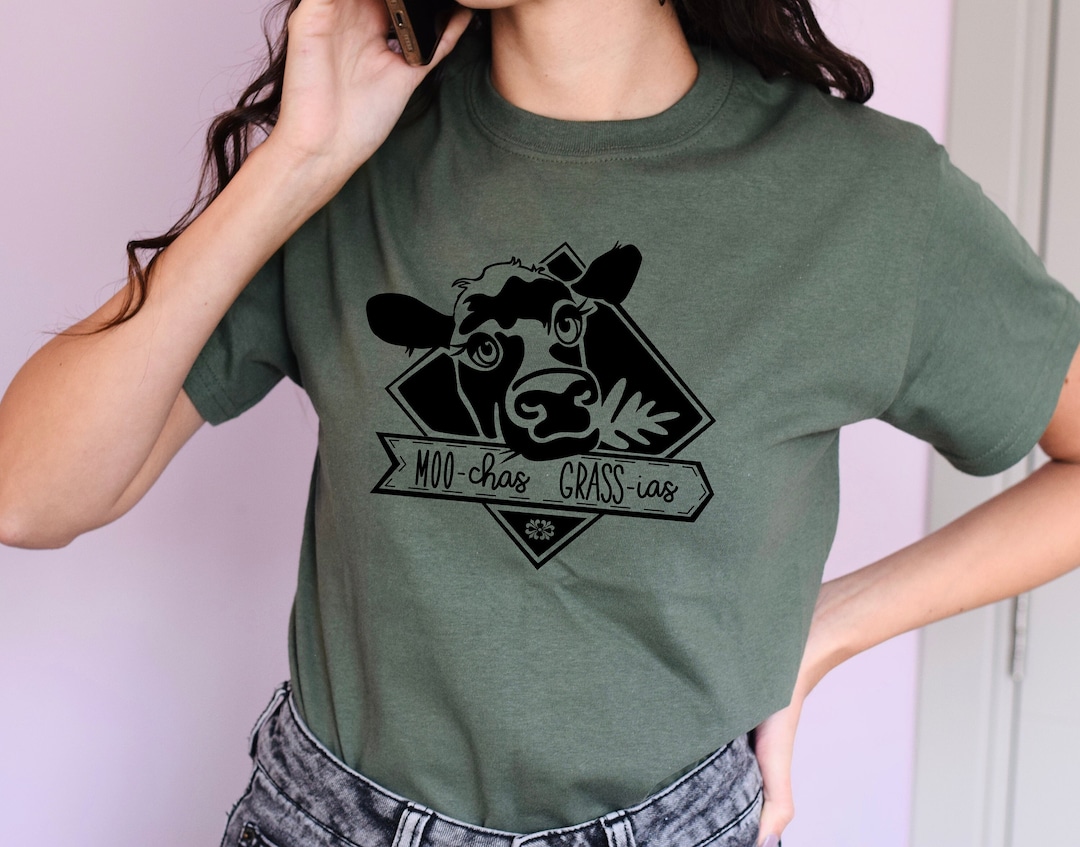 Funny Cow Shirt Farm Humor Cute Cow Shirt Cow Lover Gifts - Etsy
