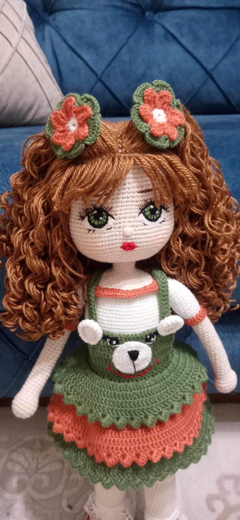 Crochet Big Doll Crochet Doll Amigurumi Doll for Sale Amigurumi Doll ...