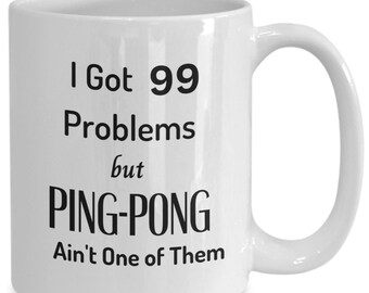 Funny Ping Pong Table Tennis Mug Gifts 'i'd Hit - Etsy