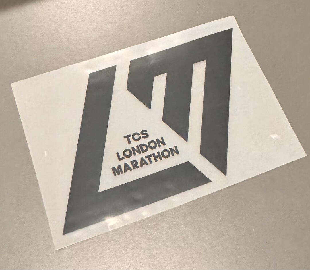 London Marathon Logo HTV Iron On - Etsy