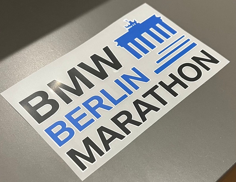 Berlin Marathon Logo HTV Iron On - Etsy
