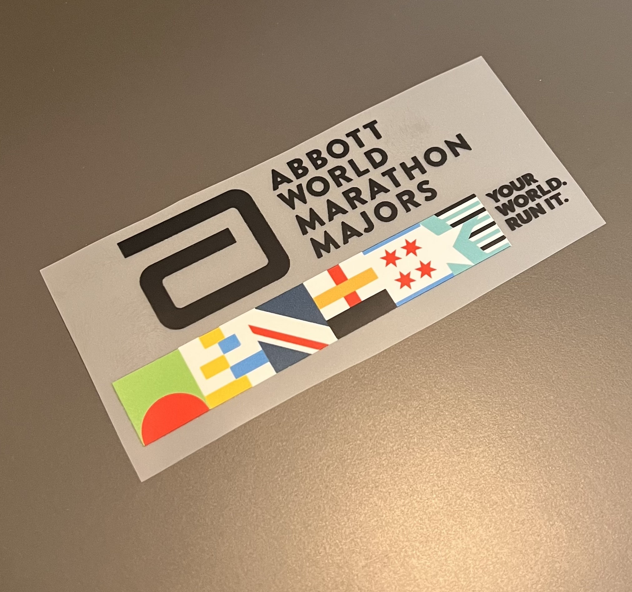 World Marathon Majors Logo HTV Iron On - Etsy