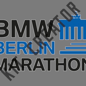 Berlin Marathon Logo HTV Iron On - Etsy
