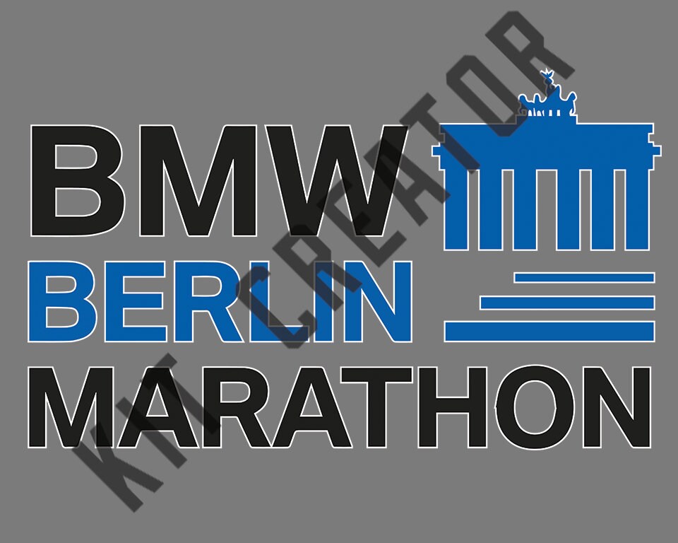 Berlin Marathon Logo HTV Iron On - Etsy