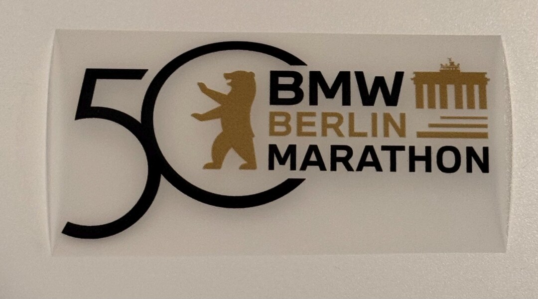 Berlin 50th Marathon Logo HTV Iron On - Etsy
