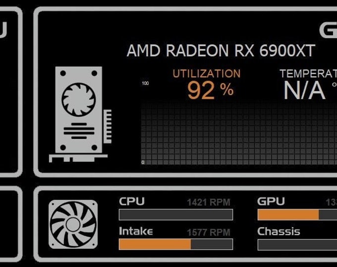 SENSORPANEL TEMPLATE AIDA64 1920x480 - Etsy