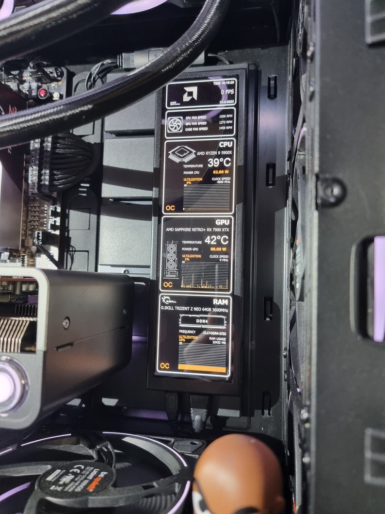 SENSORPANEL TEMPLATE AIDA64 480x1920 - Etsy