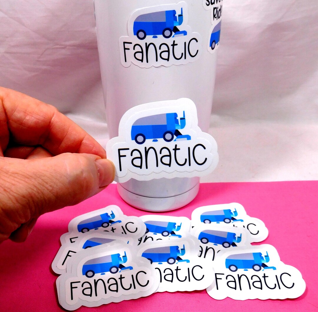 Hockey Ice Resurfacing Fanatic Sticker for Kindle, Laptop, Hockey Stick ...