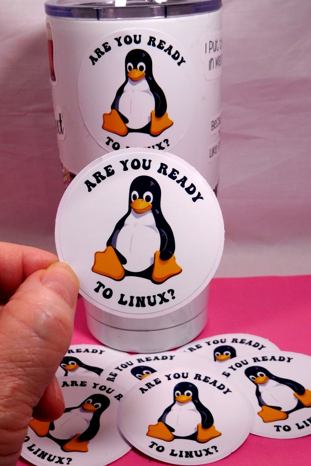 Linux Sticker: 'are You Ready?' - Tech Humor Vinyl Decal - Etsy