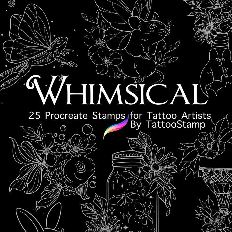 Whimsical Tattoo Animal - Etsy