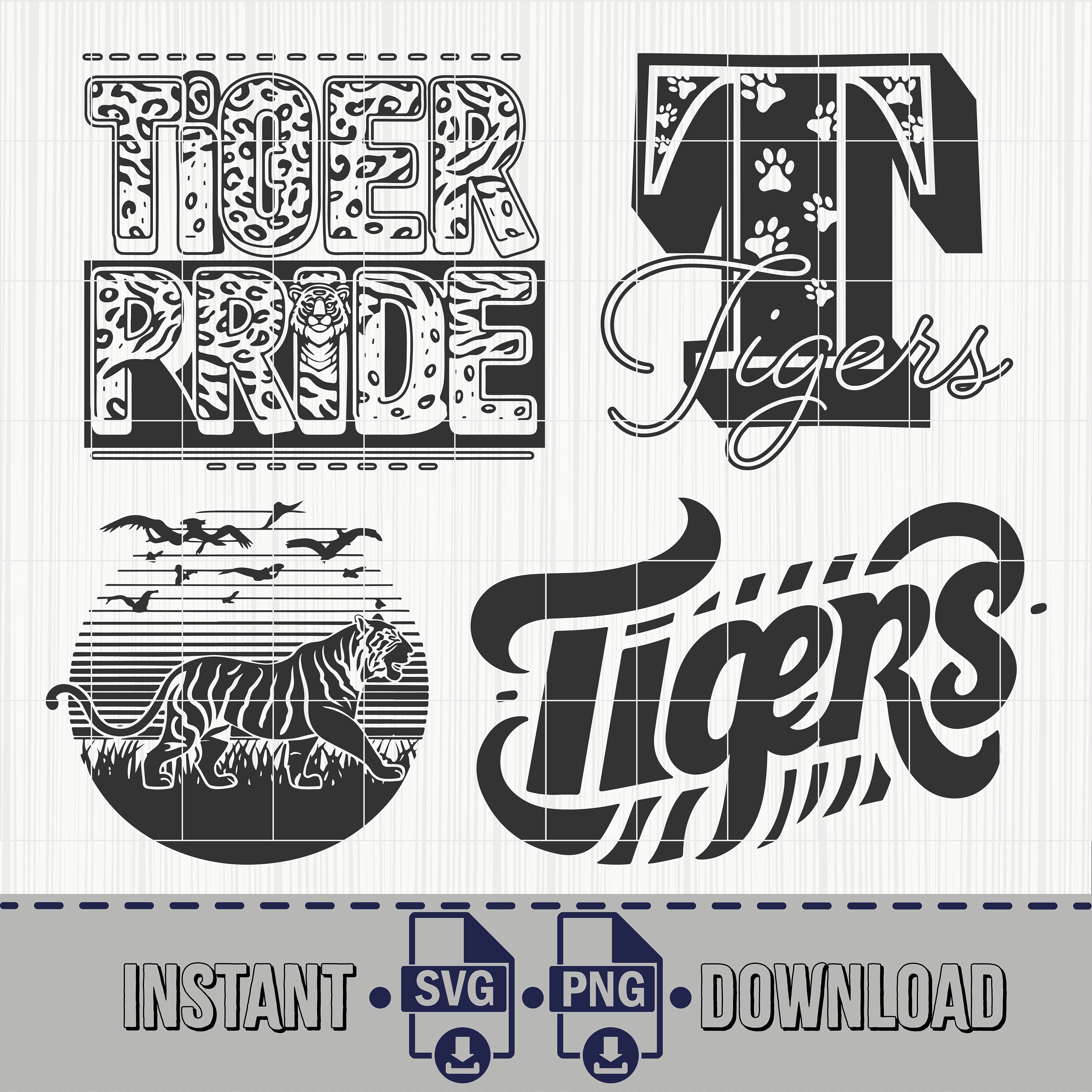 Tiger SVG File, Tiger With Flowers SVG, Floral Tigers Svg, Tiger Cut File, Tiger Face Svg ...