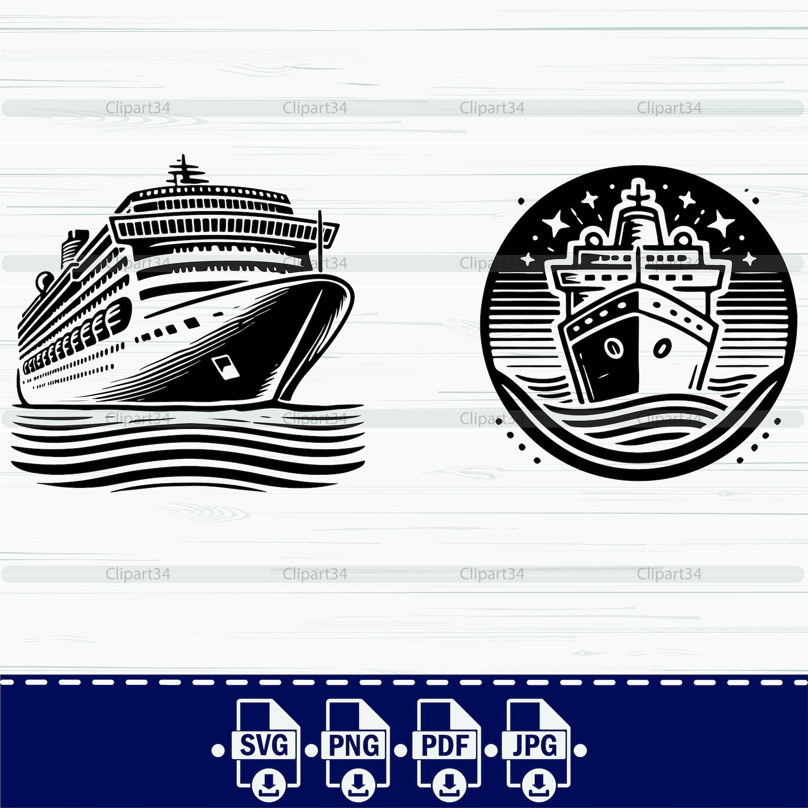Cruise Svg, Cruising Ship Png Jpg Cricut File Cut File Silhouette ...