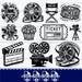 Movie Svg Bundle, Camera Svg, Png, Jpg, Commercial Use, Film Svg, Movie ...