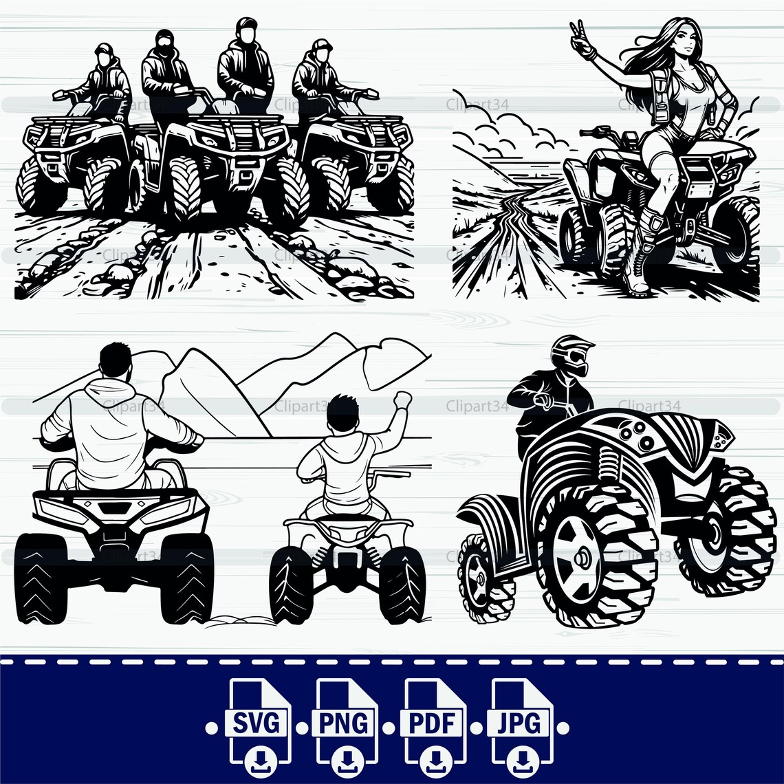 Life is Better Offroad Svg Cut File, Atv Svg, Utv Svg, Atv Offroad Svg ...