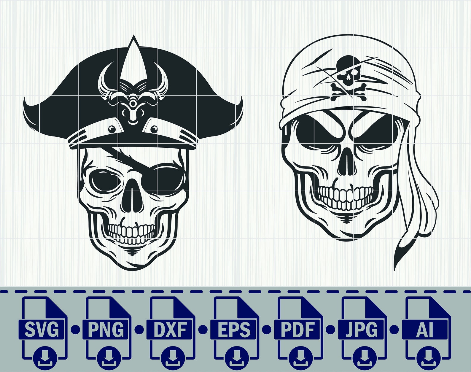 Pirate SVG, Pirate SVG Bundle , Pirate Cut Files , Pirate Silhouette ...