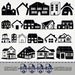 House SVG Bundle, Home Svg, House Clipart, House Png, House Vector ...