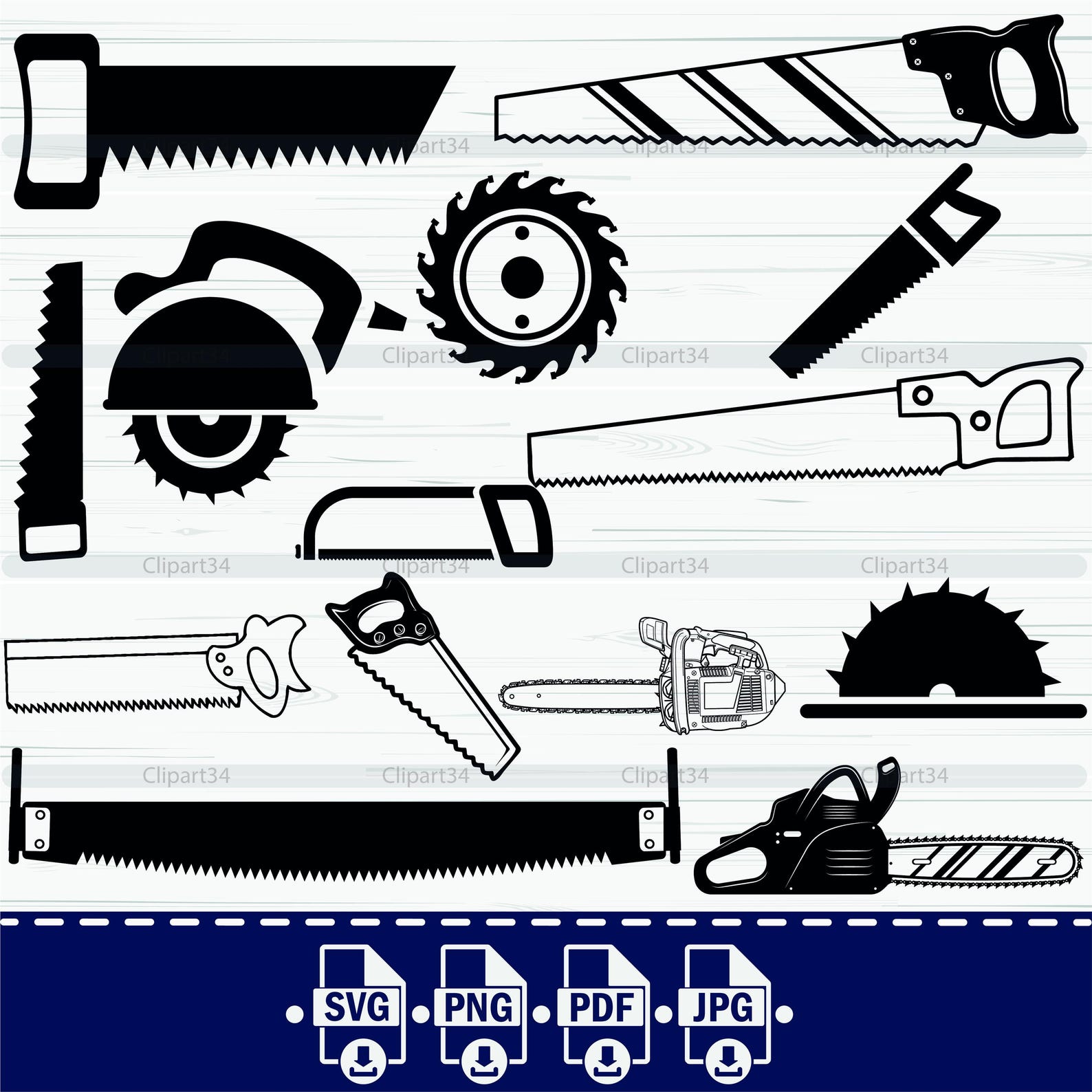 Hand Saw Svg, Hand Saw Outline Svg, Hand Saw Stencil, Chain Saw SVG ...