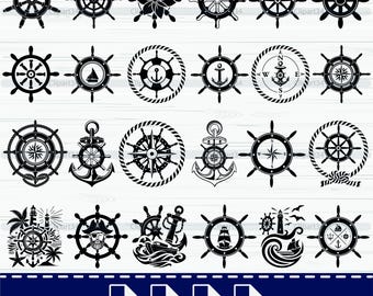 Ship Wheel SVG Files | Nautical Ship Wheel SVG Cut Files | Ship Wheel ...
