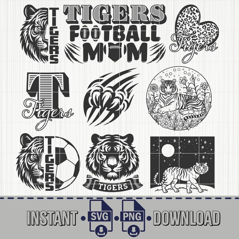 Tiger SVG File, Tiger With Flowers SVG, Floral Tigers Svg, Tiger Cut ...