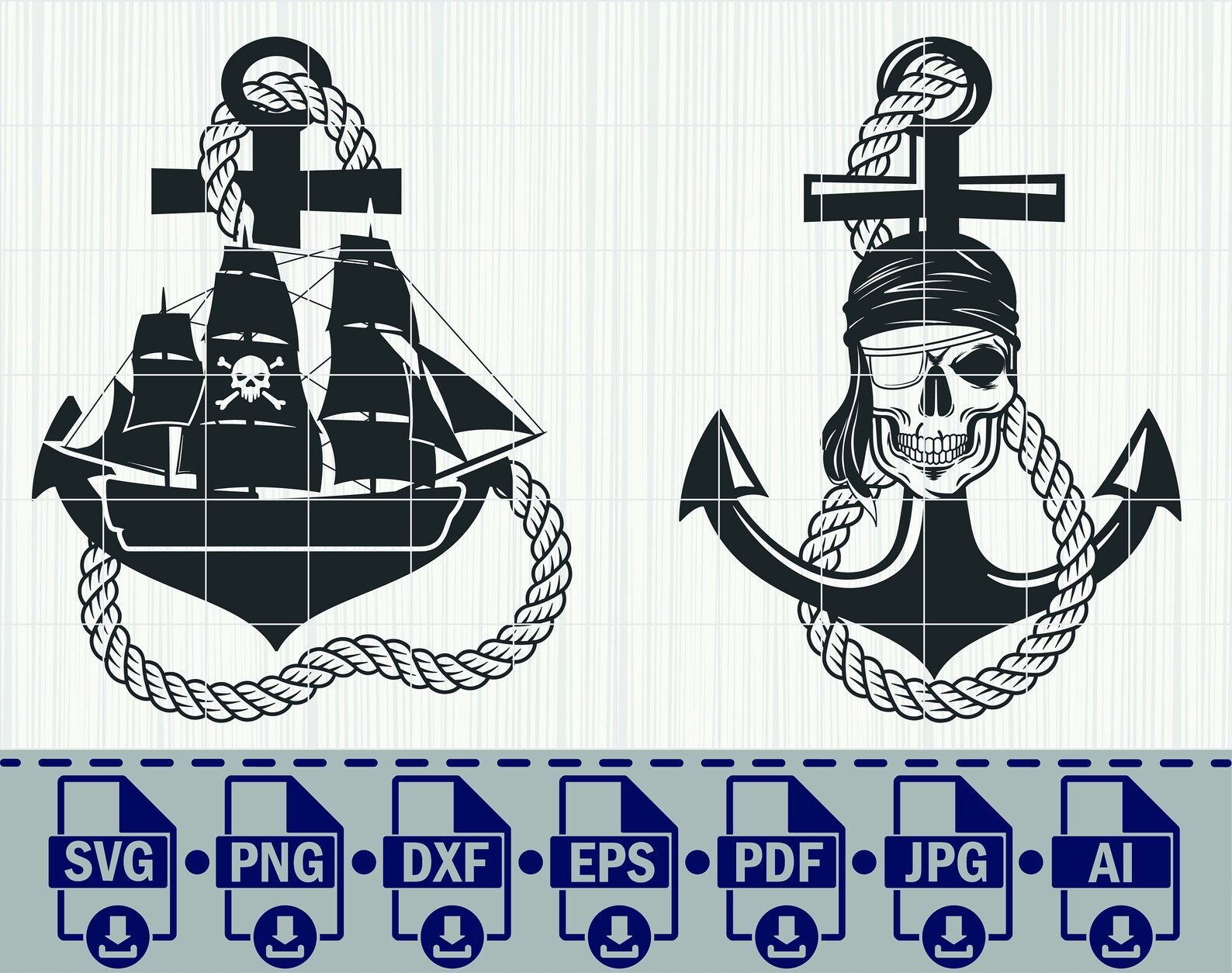 Pirate SVG, Pirate SVG Bundle , Pirate Cut Files , Pirate Silhouette ...