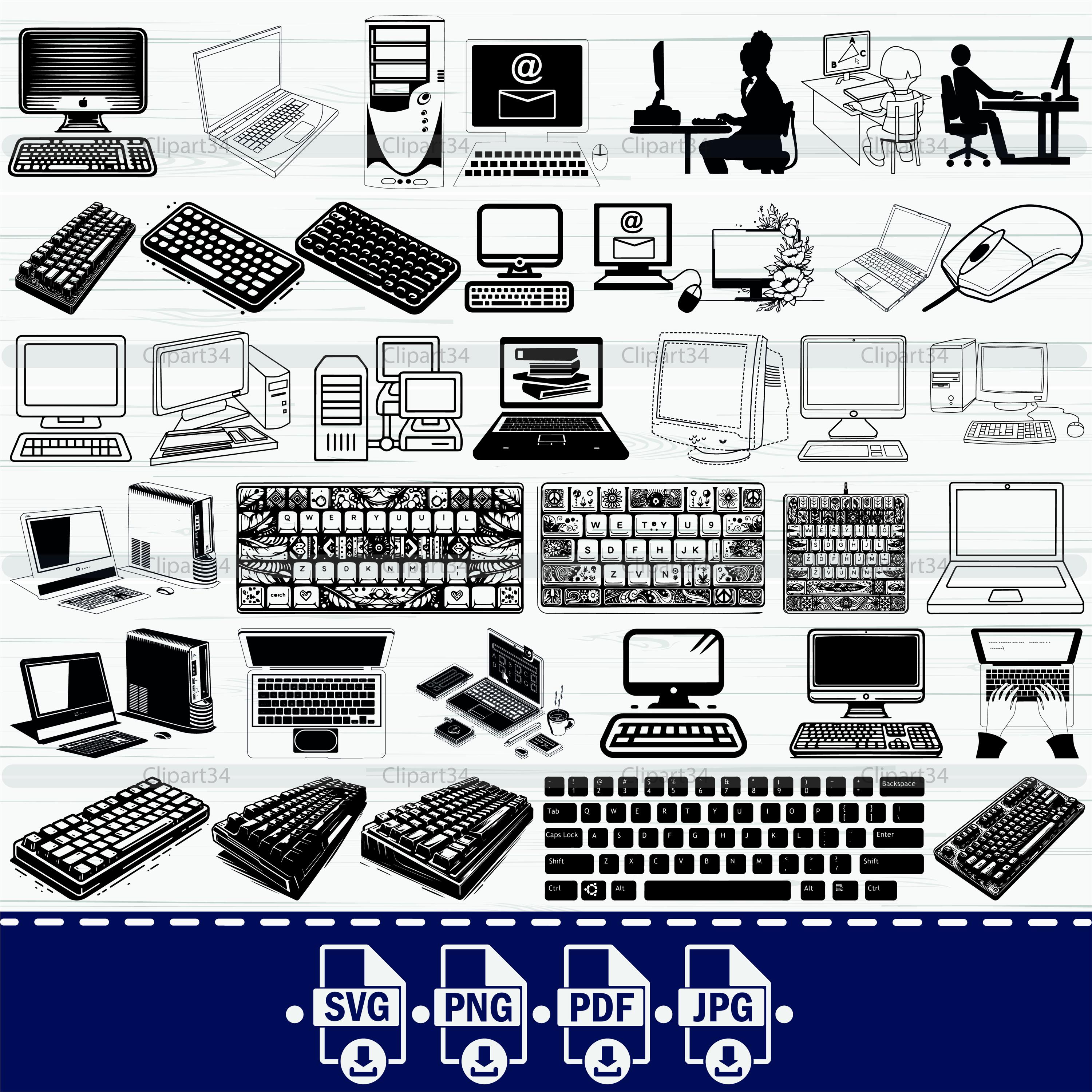 Computer Svg, Laptop Svg, Technology Svg, Laptop Frame Svg, Computer ...