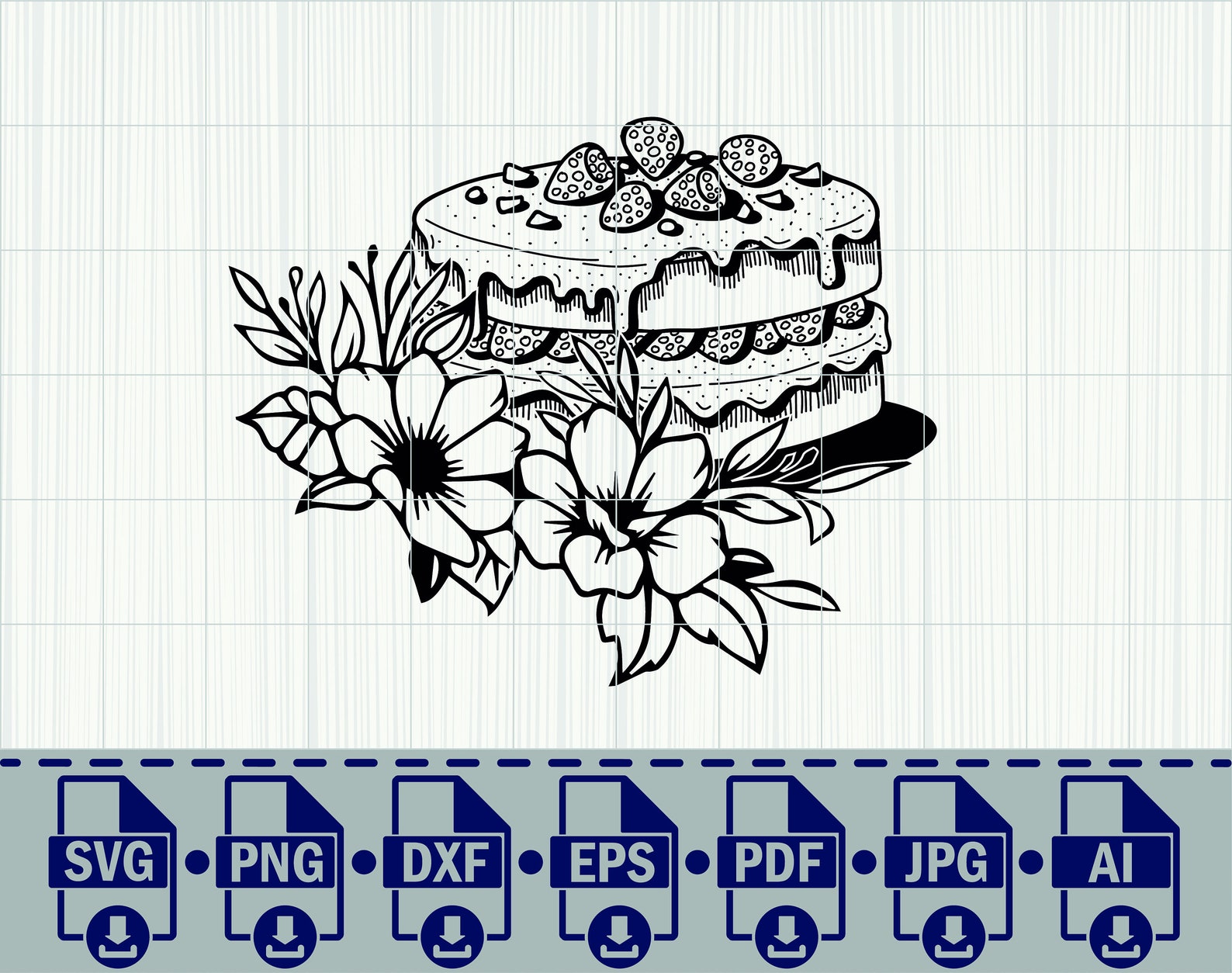 Birthday Cake SVG, Happy Birthday Svg Cut File, Birthday Party Svg ...