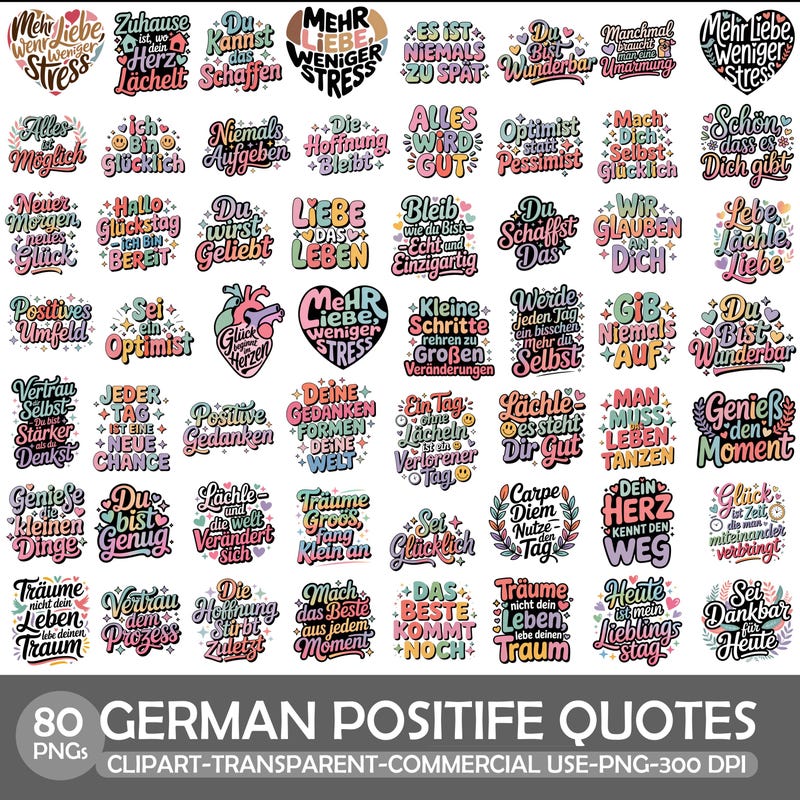 Stempel positive affirmation - Etsy.de