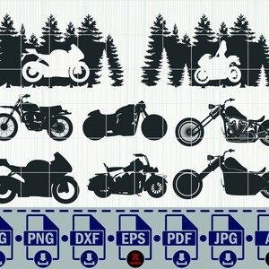 Motorcycle SVG Bundle,2, Motor Bike Svg, US Motorcycle SVG, Motorcycle ...
