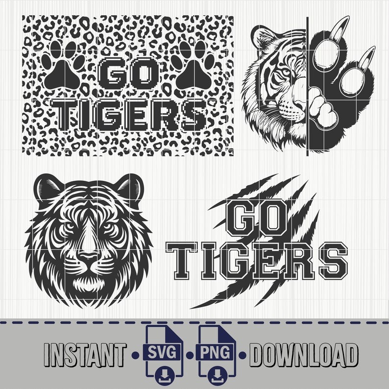 Tiger SVG File, Tiger With Flowers SVG, Floral Tigers Svg, Tiger Cut ...