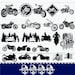 Motorcycle SVG Bundle,#2, Motor Bike Svg, US Motorcycle SVG, Motorcycle ...