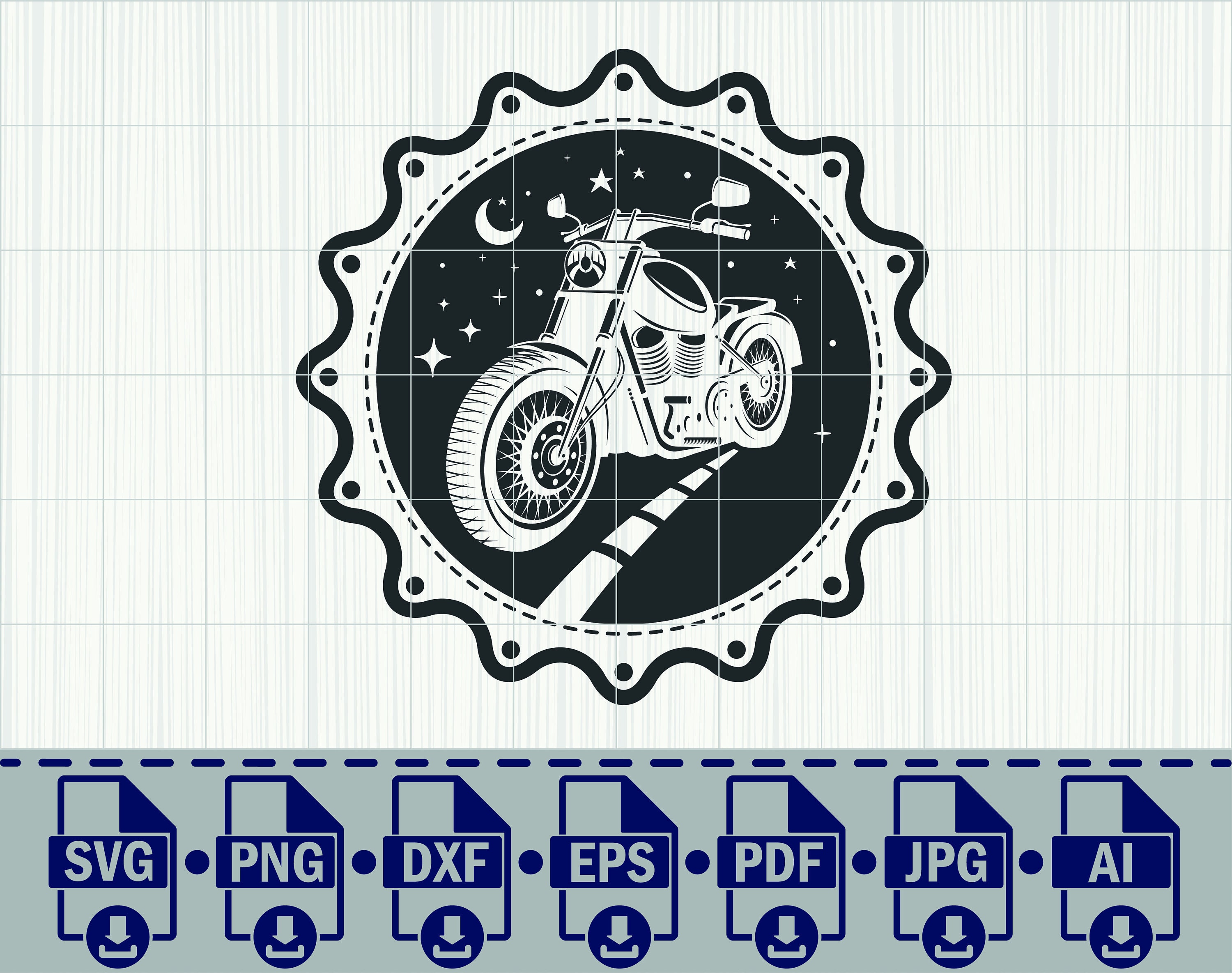 Motorcycle Svg Bundle1 Motor Bike Svg Motorcycle Cut Files - Etsy