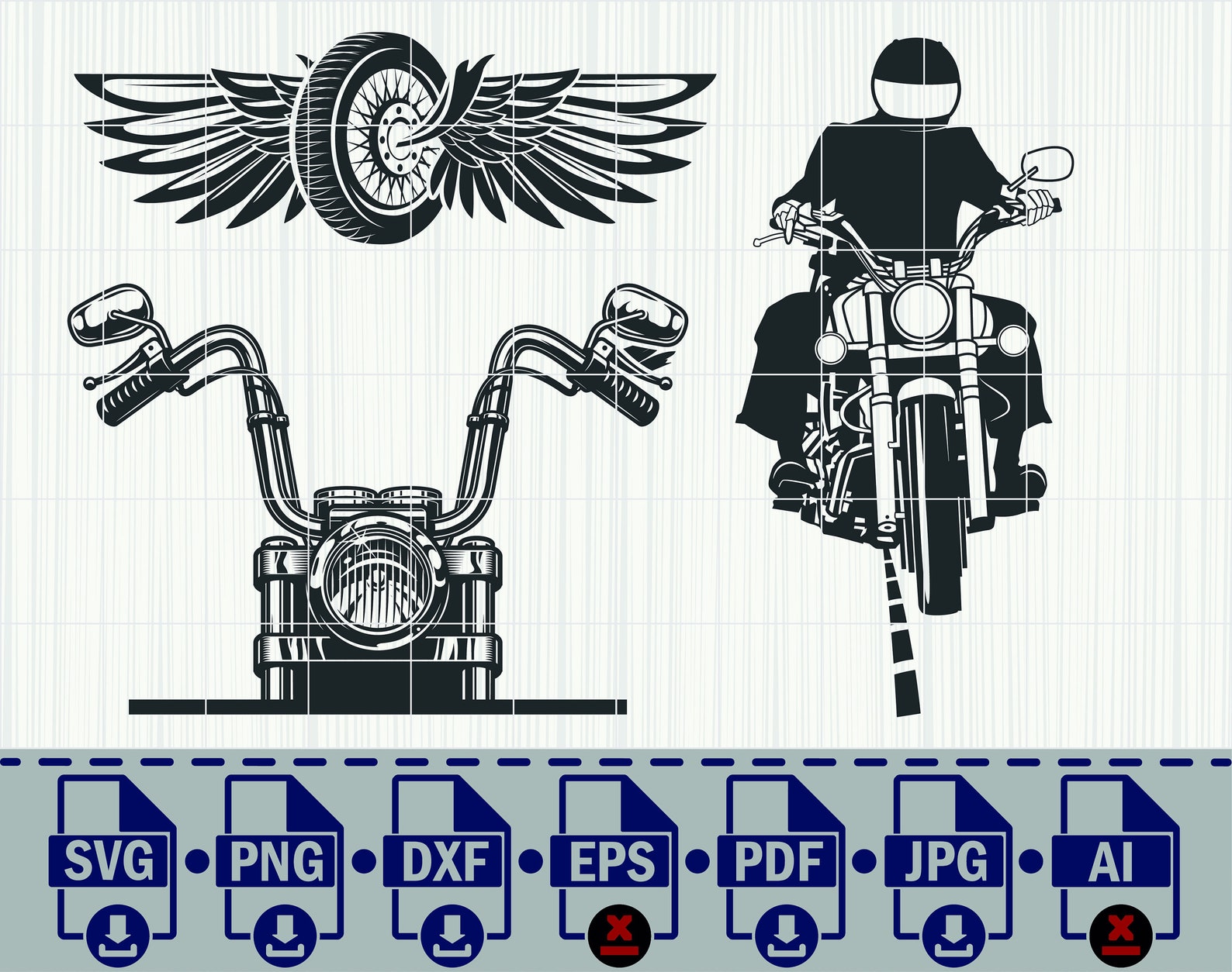 Motorcycle SVG Bundle,2, Motor Bike Svg, US Motorcycle SVG, Motorcycle ...
