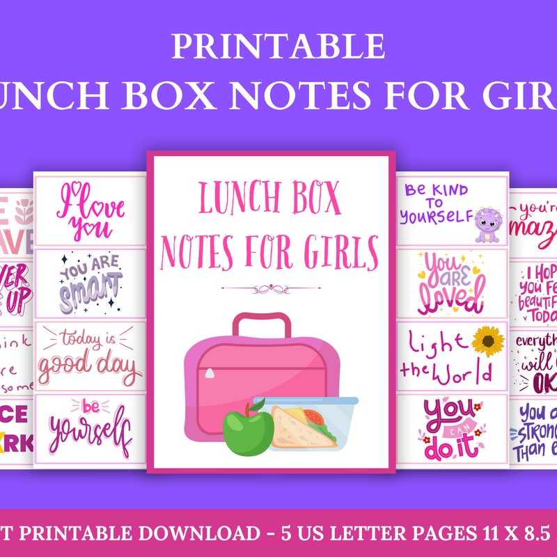 Girls Lunch Box - Etsy
