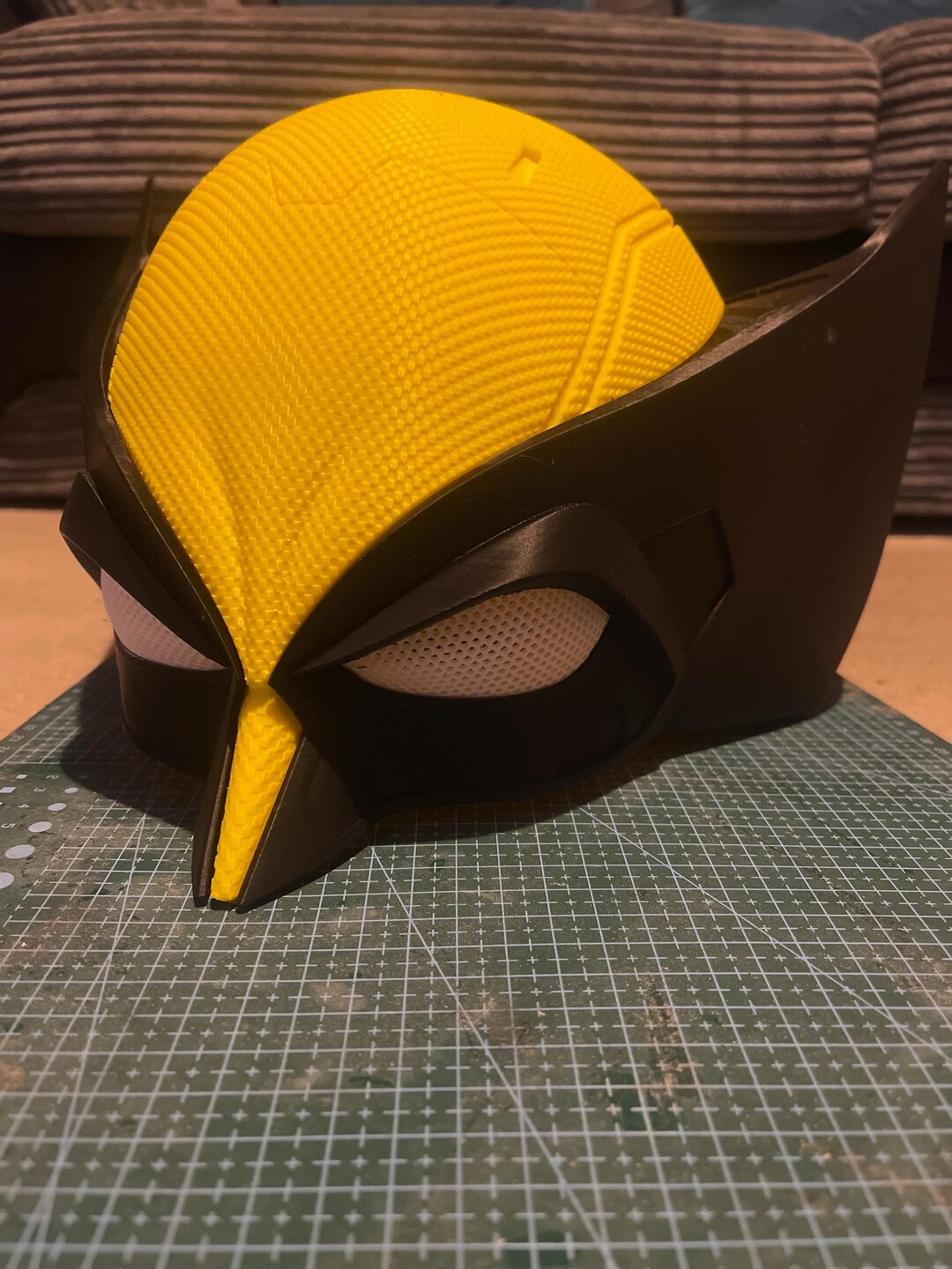 3D Printed Wolverine Helmet Medium to Large Cosplay Ready Deadpool LFG ...