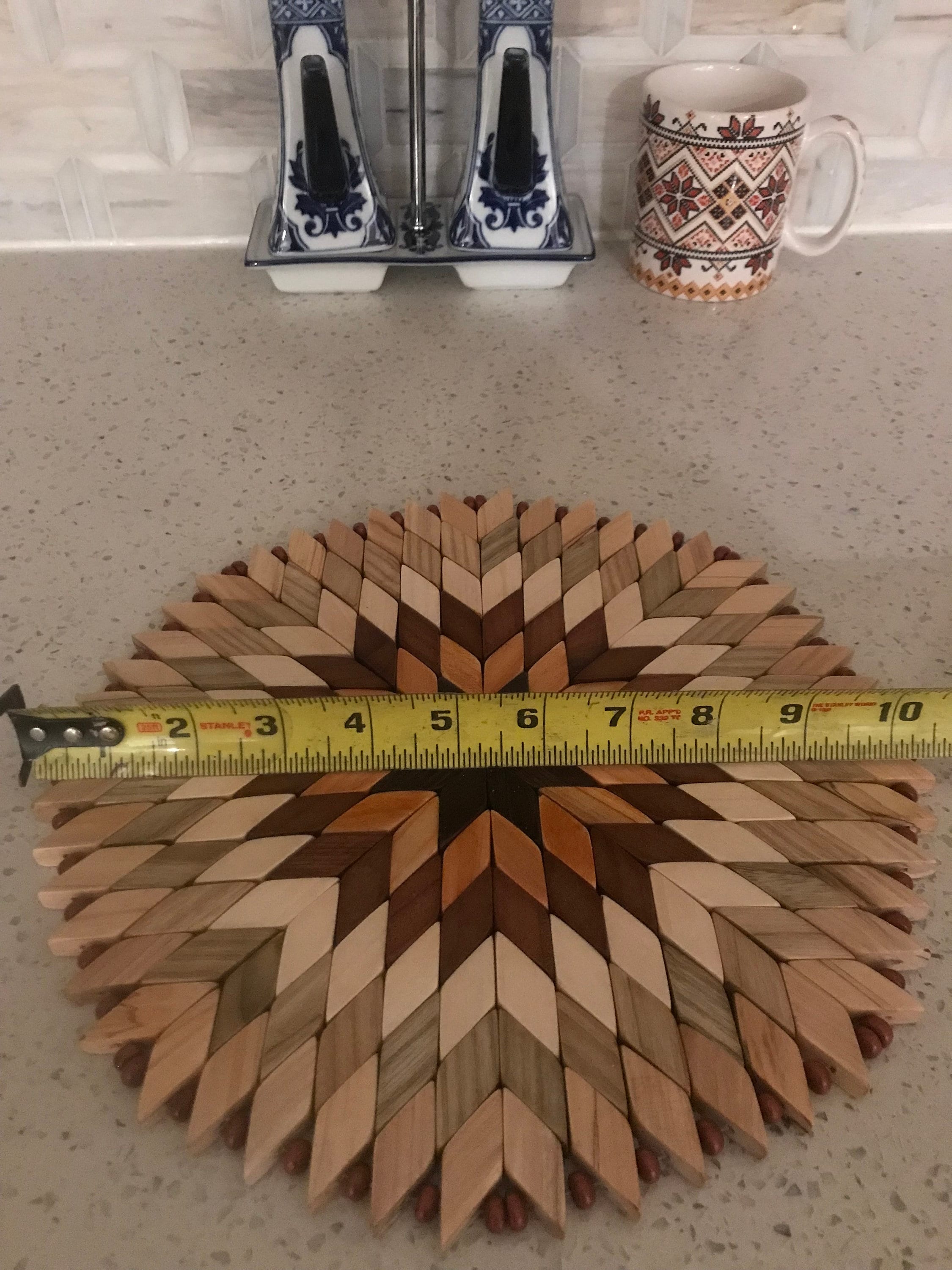 Handmade Wooden Trivets for Hot Dishes - Etsy