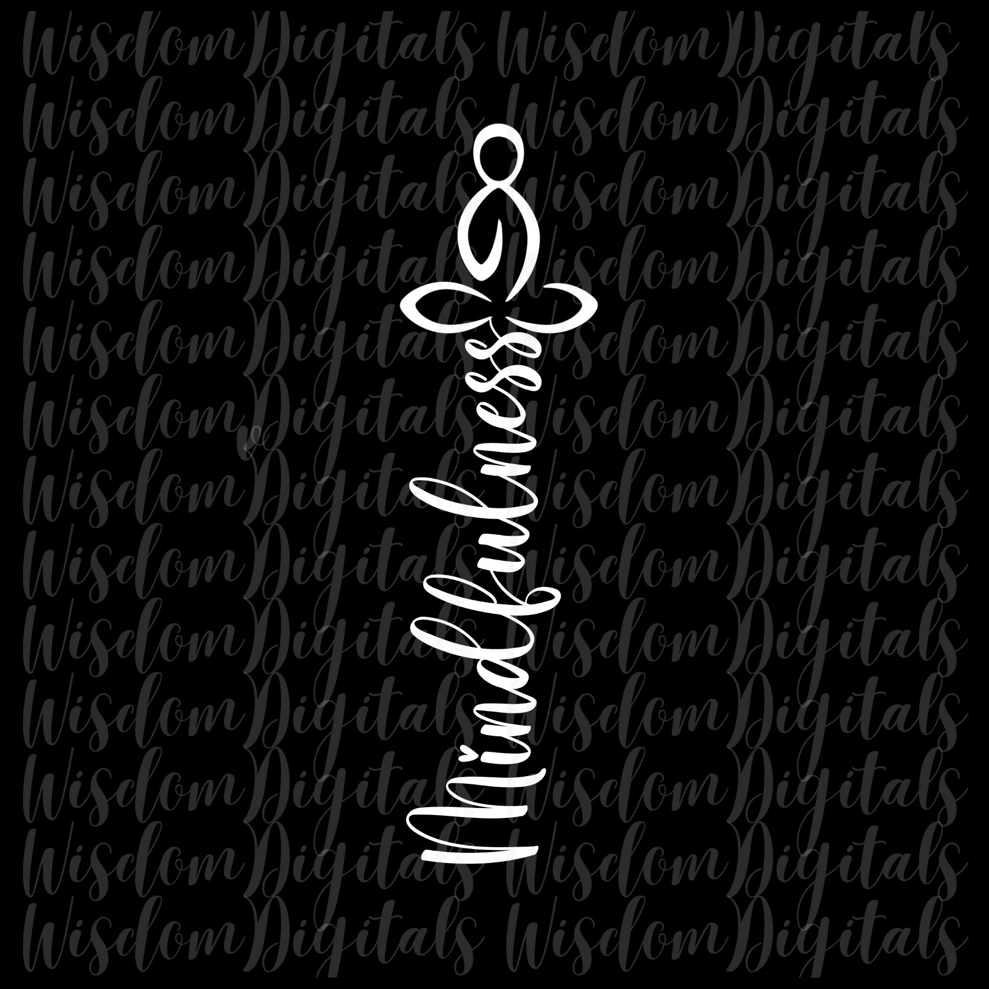 Mindfulness SVG Mental Health Svg Png Dxf Pdf DTG DTF Direct to Film ...