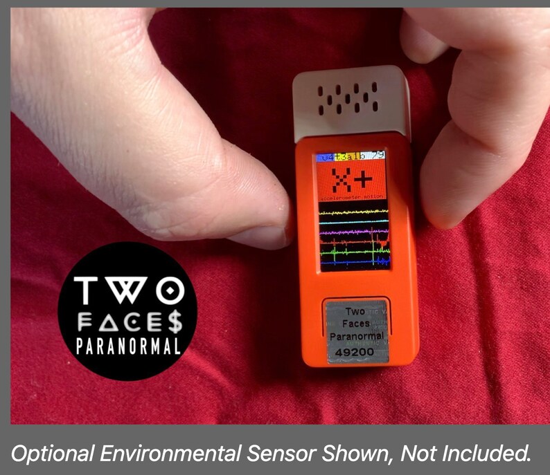 Paranormal Sensor Station, Ghost Hunting Gear, Temperature Graph ...