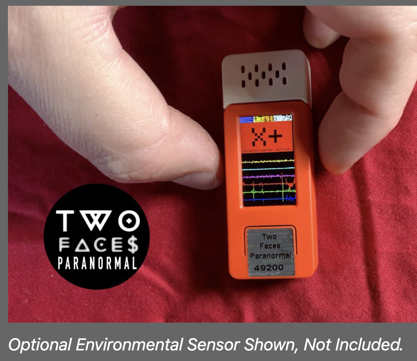 Paranormal Sensor Station, Ghost Hunting Gear, Temperature Graph ...