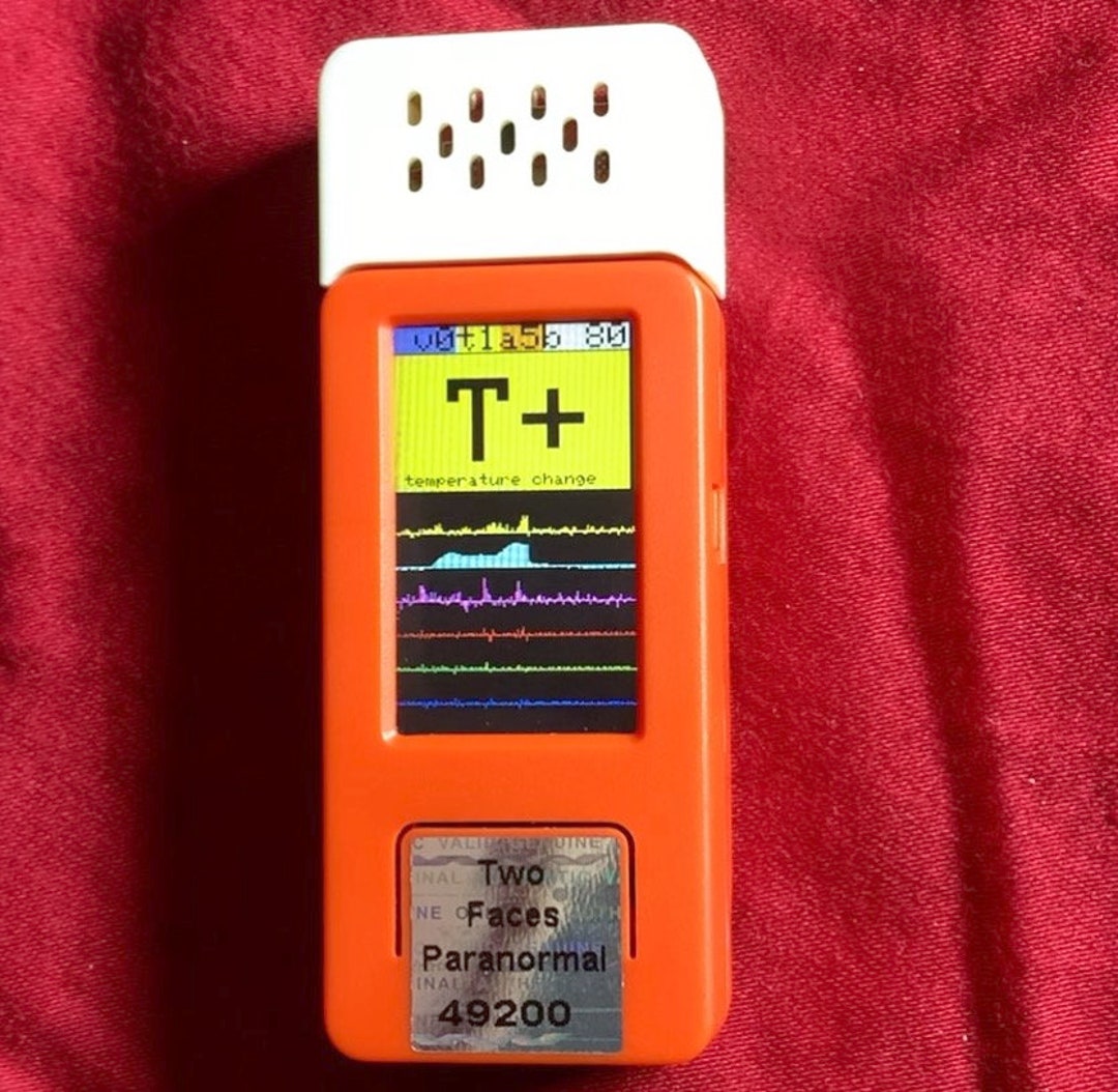 Paranormal Sensor Station, Ghost Hunting Gear, Temperature Graph ...