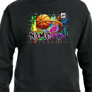 Basketball Sublimation or DTF Ready to Press Heat Transfer Print ...